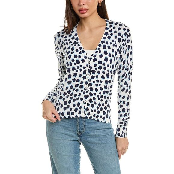 WISPR | Sweaters | Wispr Ditsy Floral Print Slim Silkblend Cardigan ...